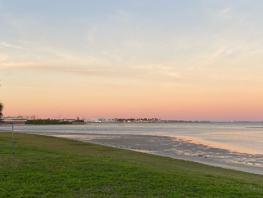 Lassing Park along St Petersburg Waterfront