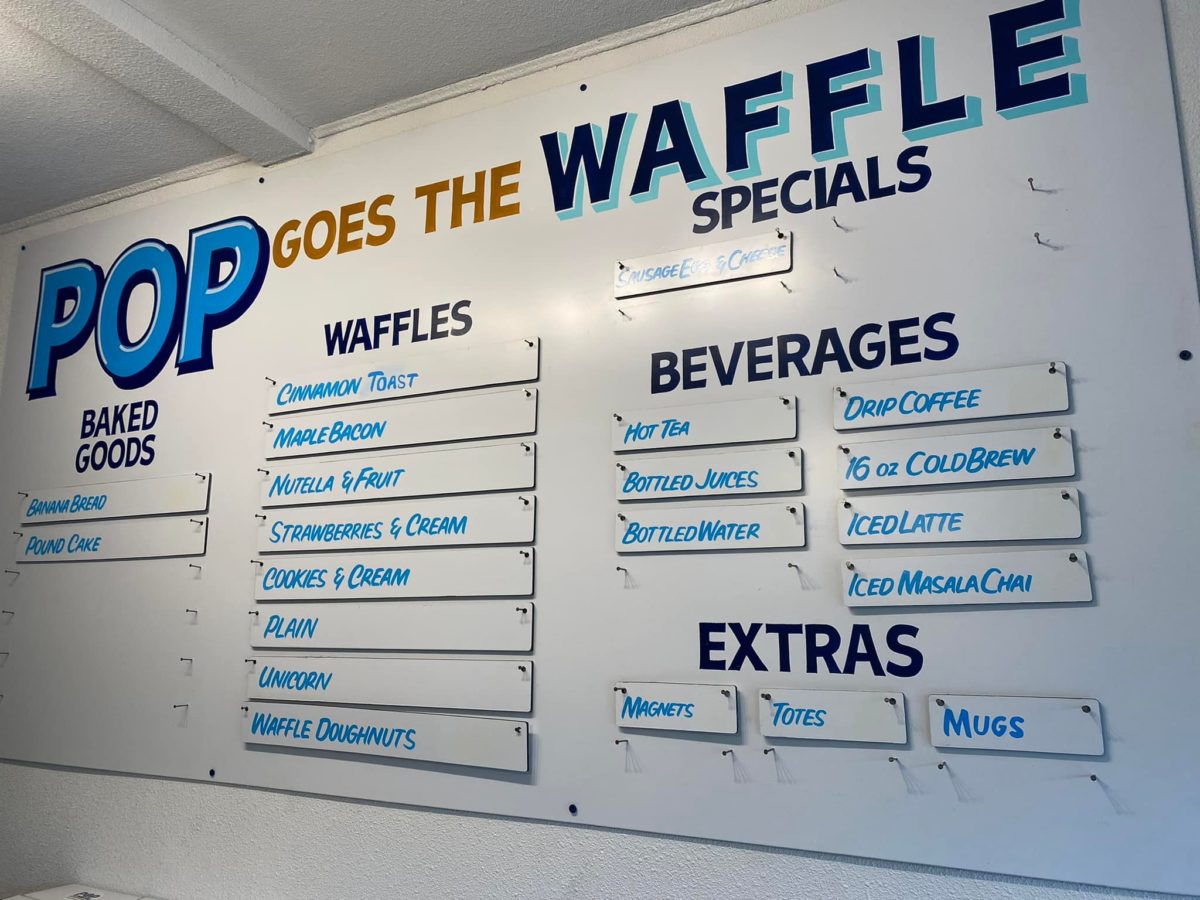 Pop Goes The Waffle in Gulfport Florida - Fancy Breakfast Waffles