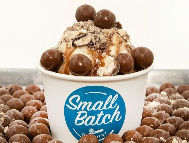 Small Batch Creamery Ice Cream Shop in St Petersburg Florida