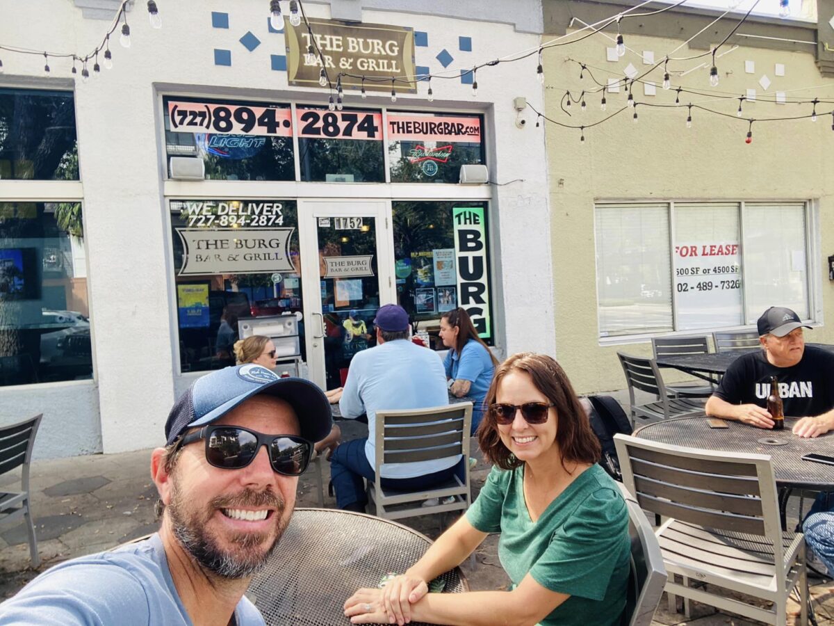 The Burg Bar & Grill - Frequented by St Petersburg Locals